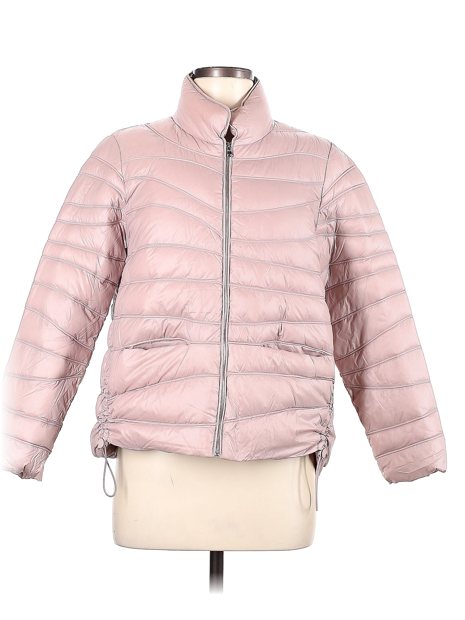 Assorted Brands 100% Polyester Solid Pink Jacket One Size - 59% off ...