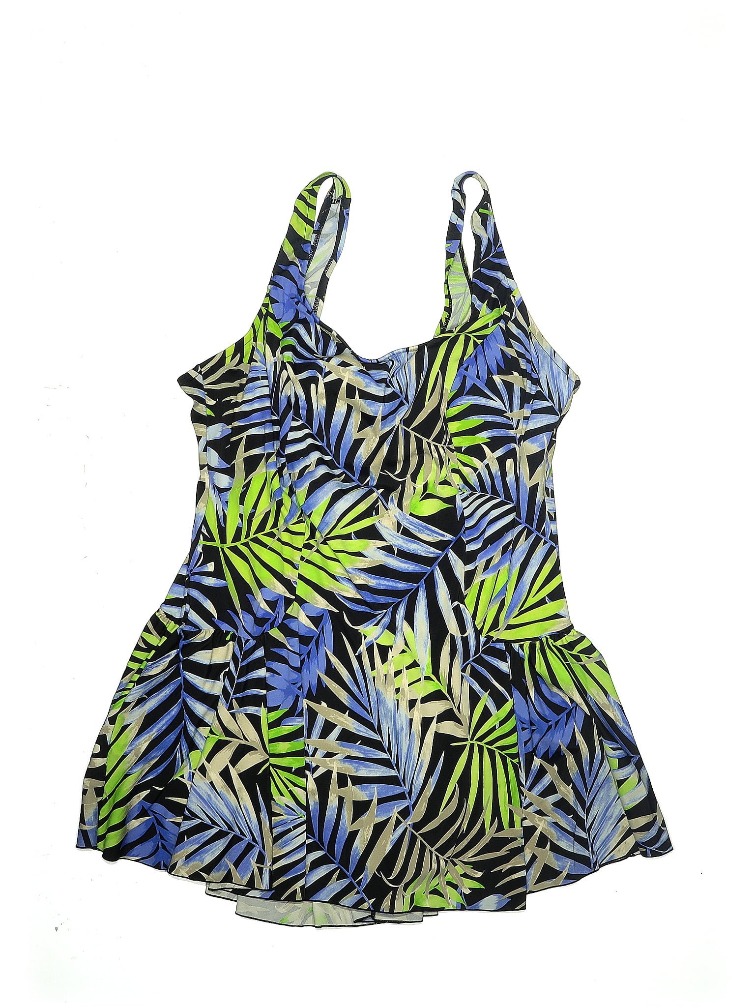 Azul Tropical Multi Color Blue Swimsuit Top Size 24 (Plus) - 7% off ...