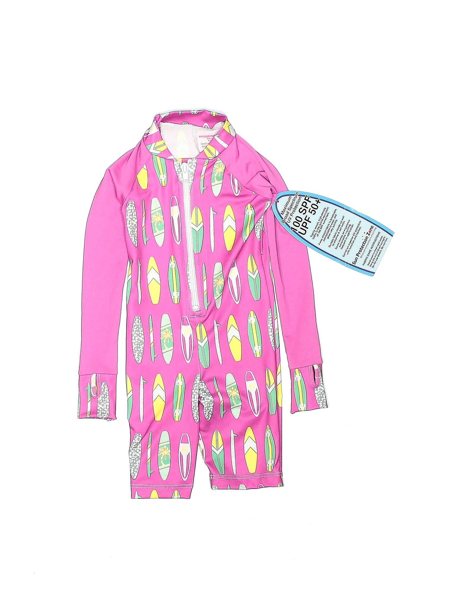 Disney Pink Rash Guard Size 2 - 27% off | thredUP