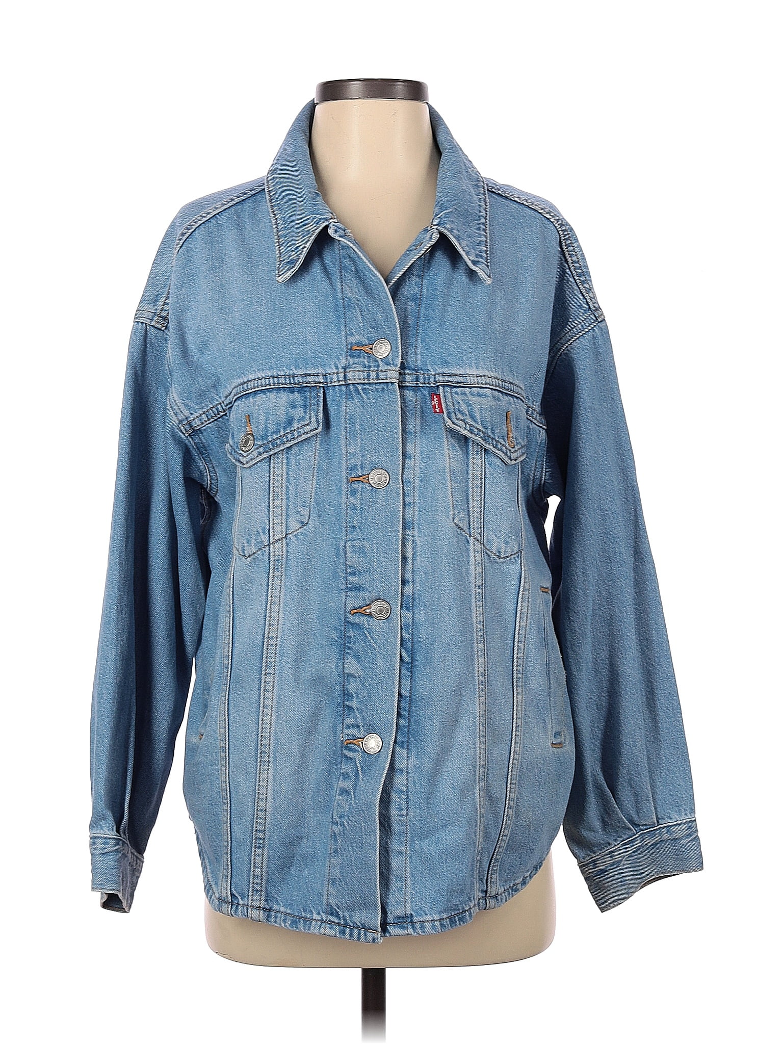 Levi Strauss Signature Blue Denim Jacket Size S 40 Off Thredup