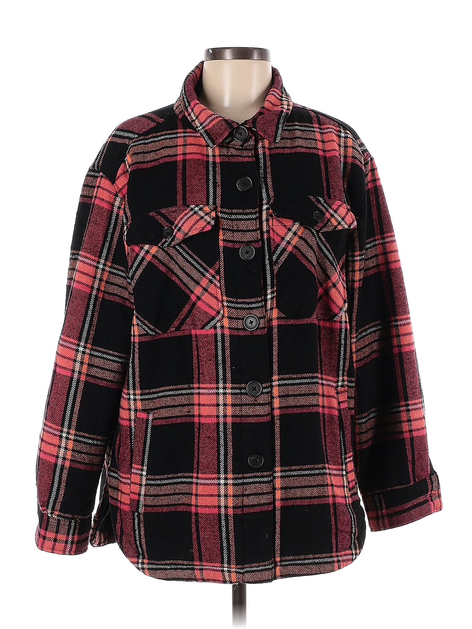 Member's Mark Plaid Red Jacket Size M - 46% off | thredUP