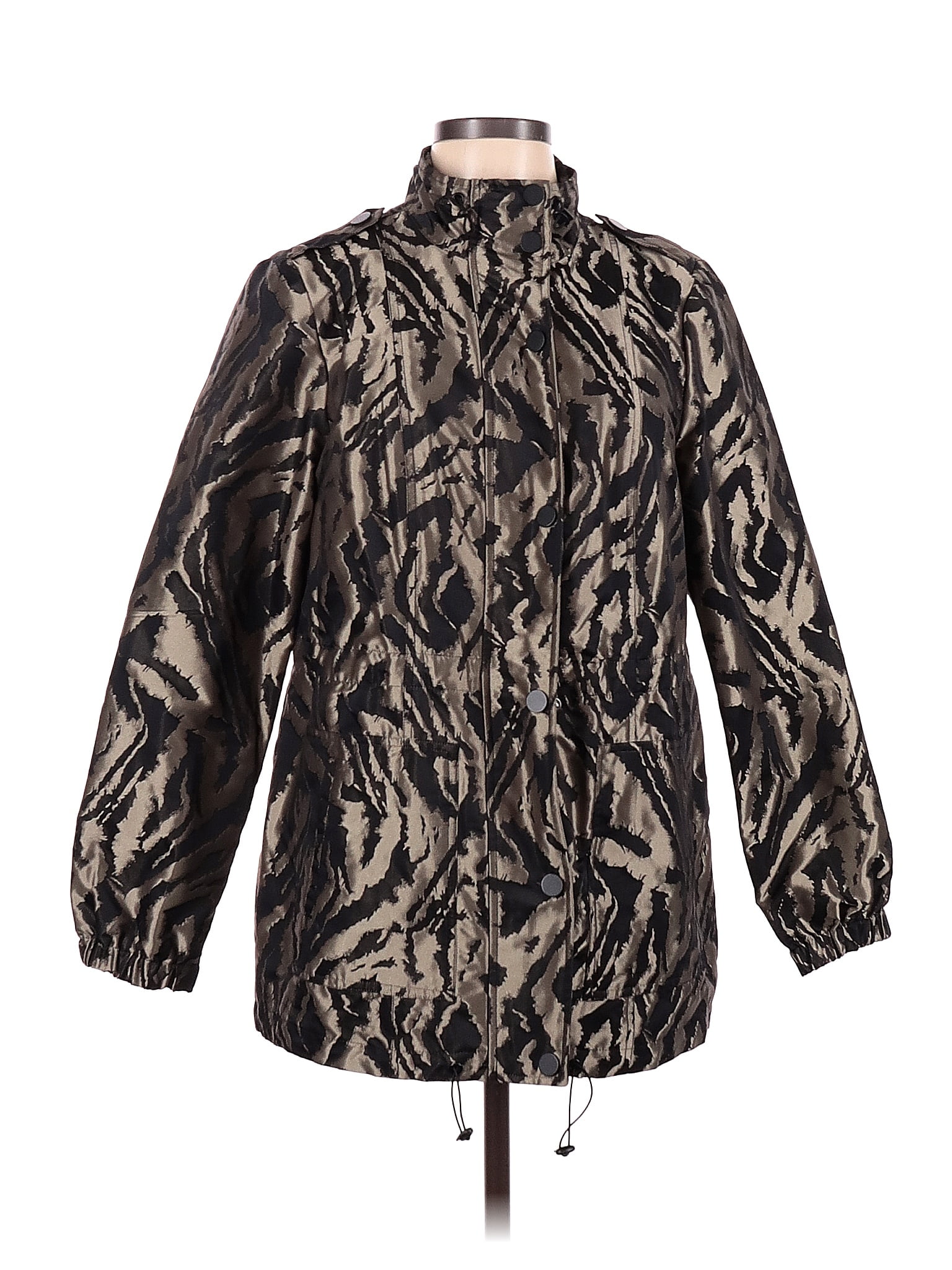 Tribal 100% Polyester Black Jacket Size 8 - 77% off | thredUP