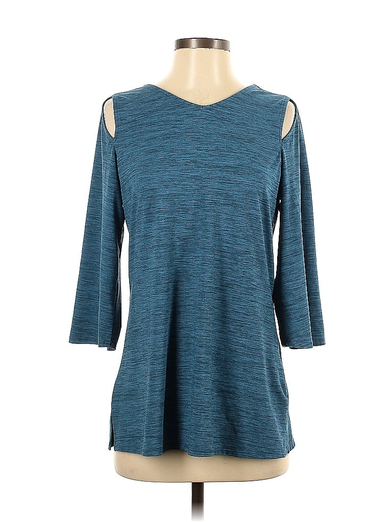 Belle By Kim Gravel Teal Long Sleeve Top Size XXS - 73% off | thredUP