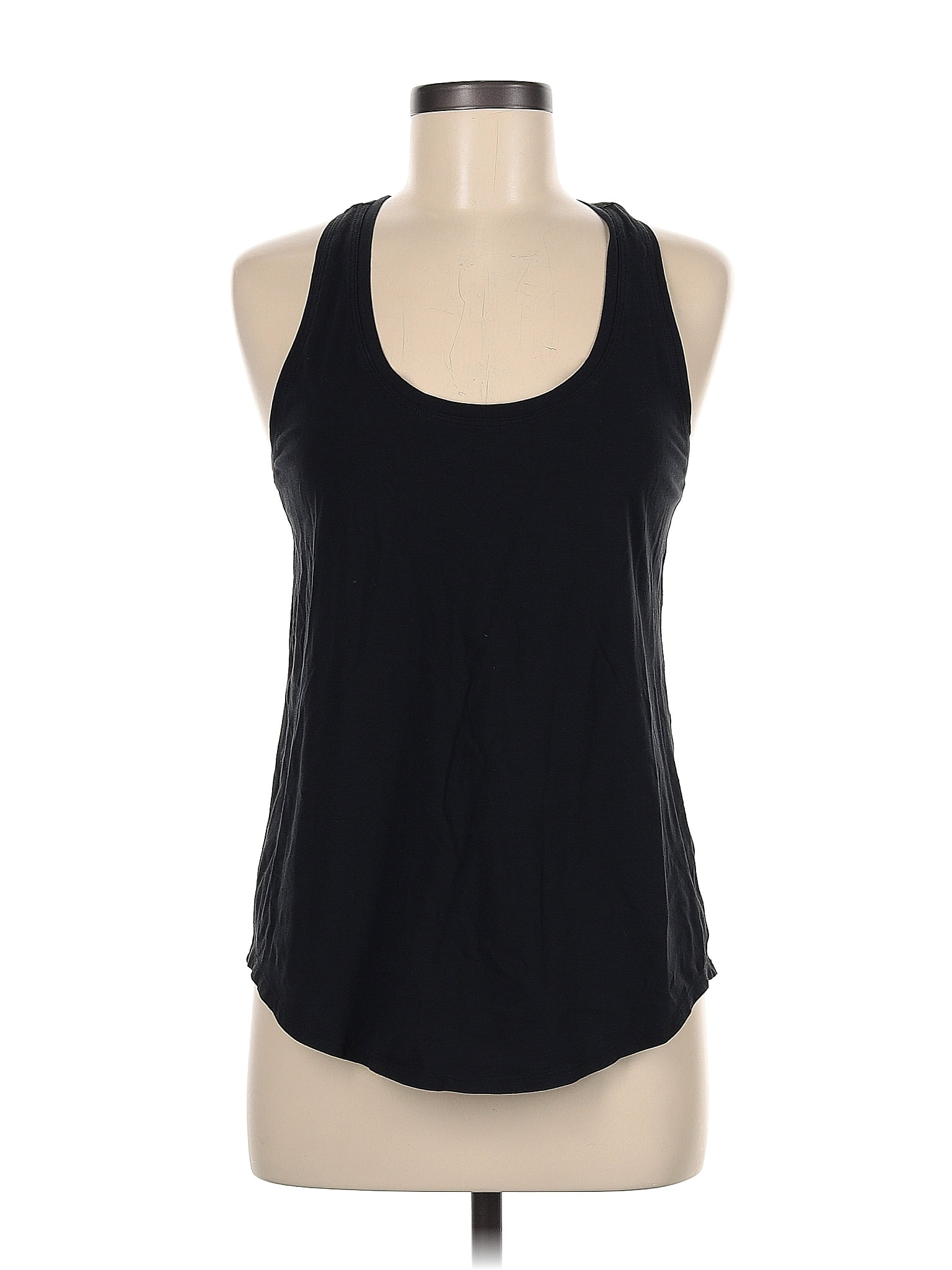 Lululemon Athletica Color Block Solid Black Active Tank Size 6 - 53% ...