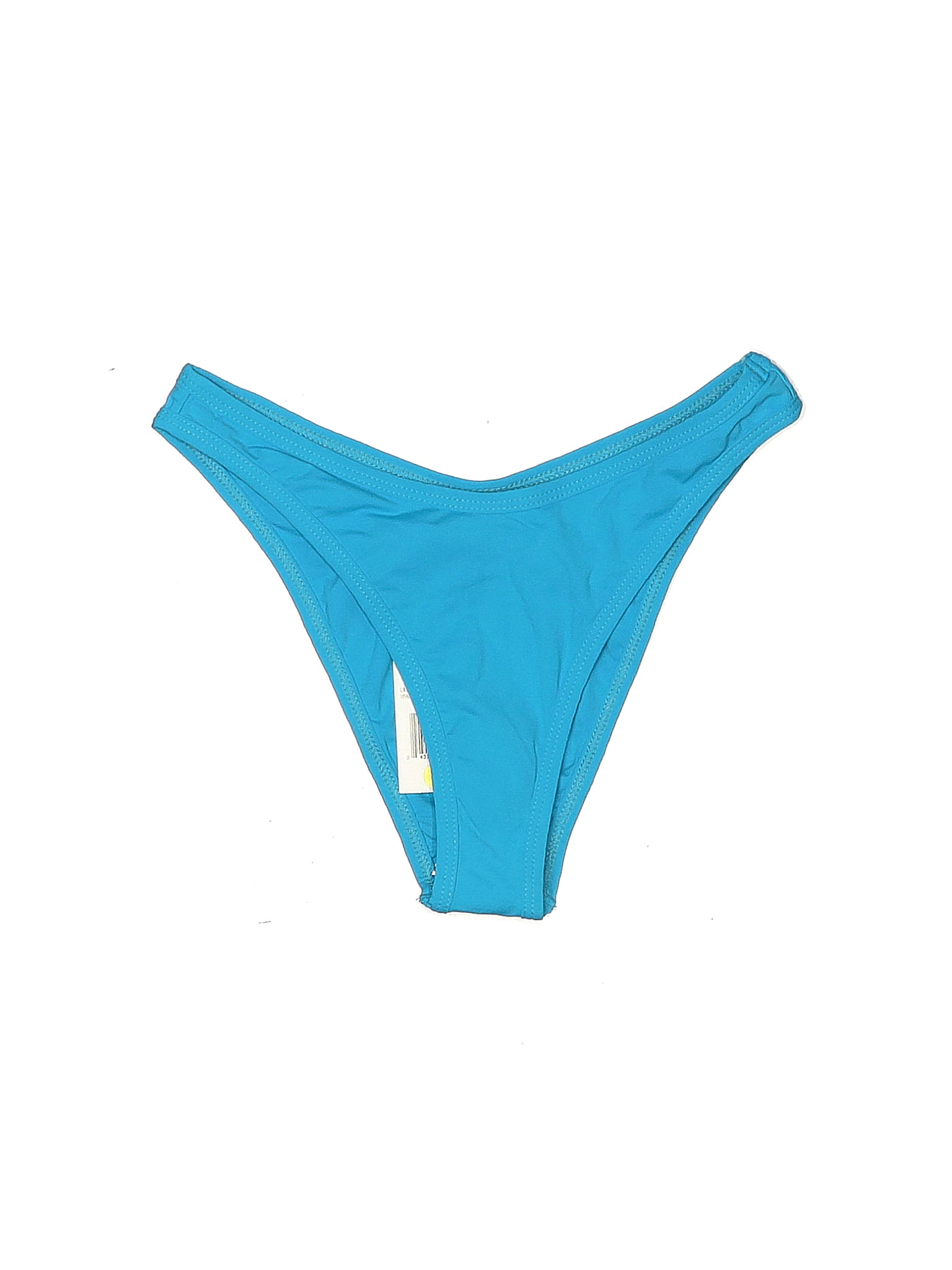 L Space Solid Blue Swimsuit Bottoms Size S 62 Off Thredup