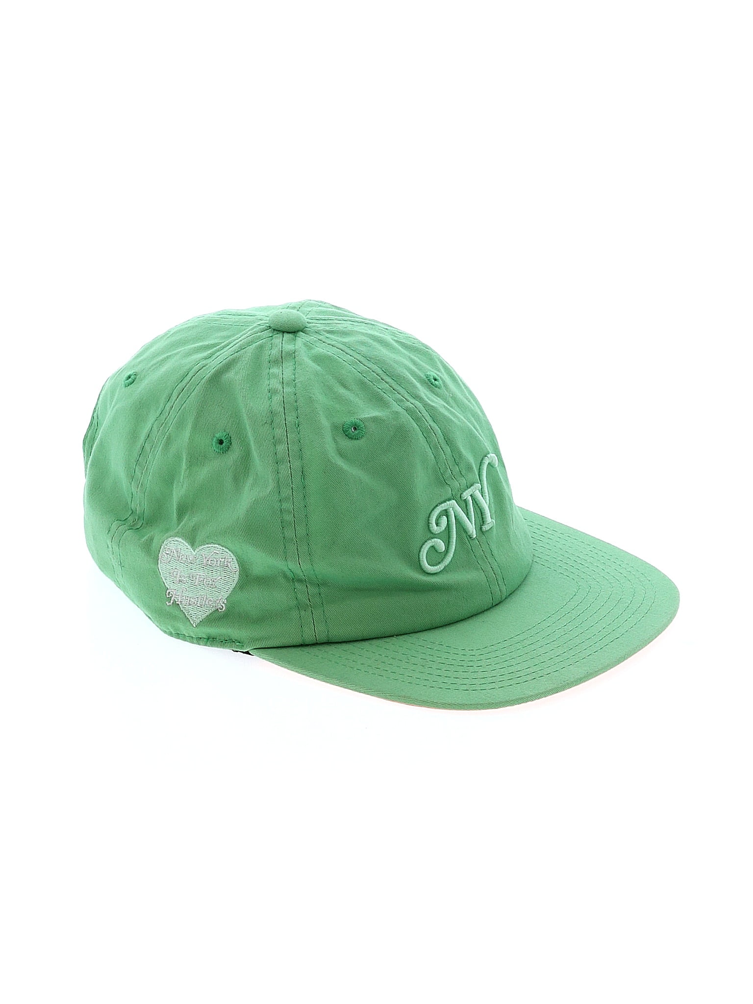 24K 100% Cotton Solid Green Baseball Cap One Size - 21% off | thredUP
