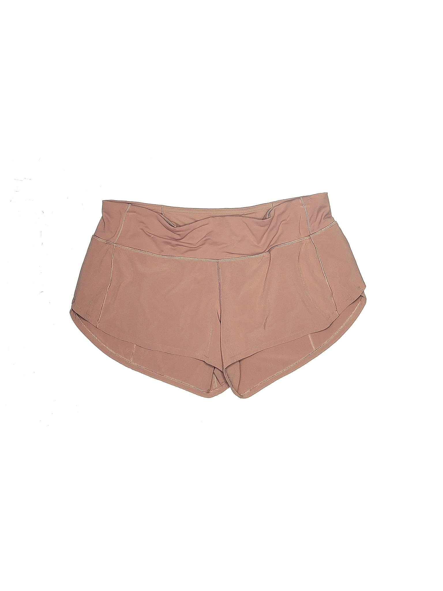 Lululemon Athletica Solid Tan Athletic Shorts Size 6 - 37% off | thredUP