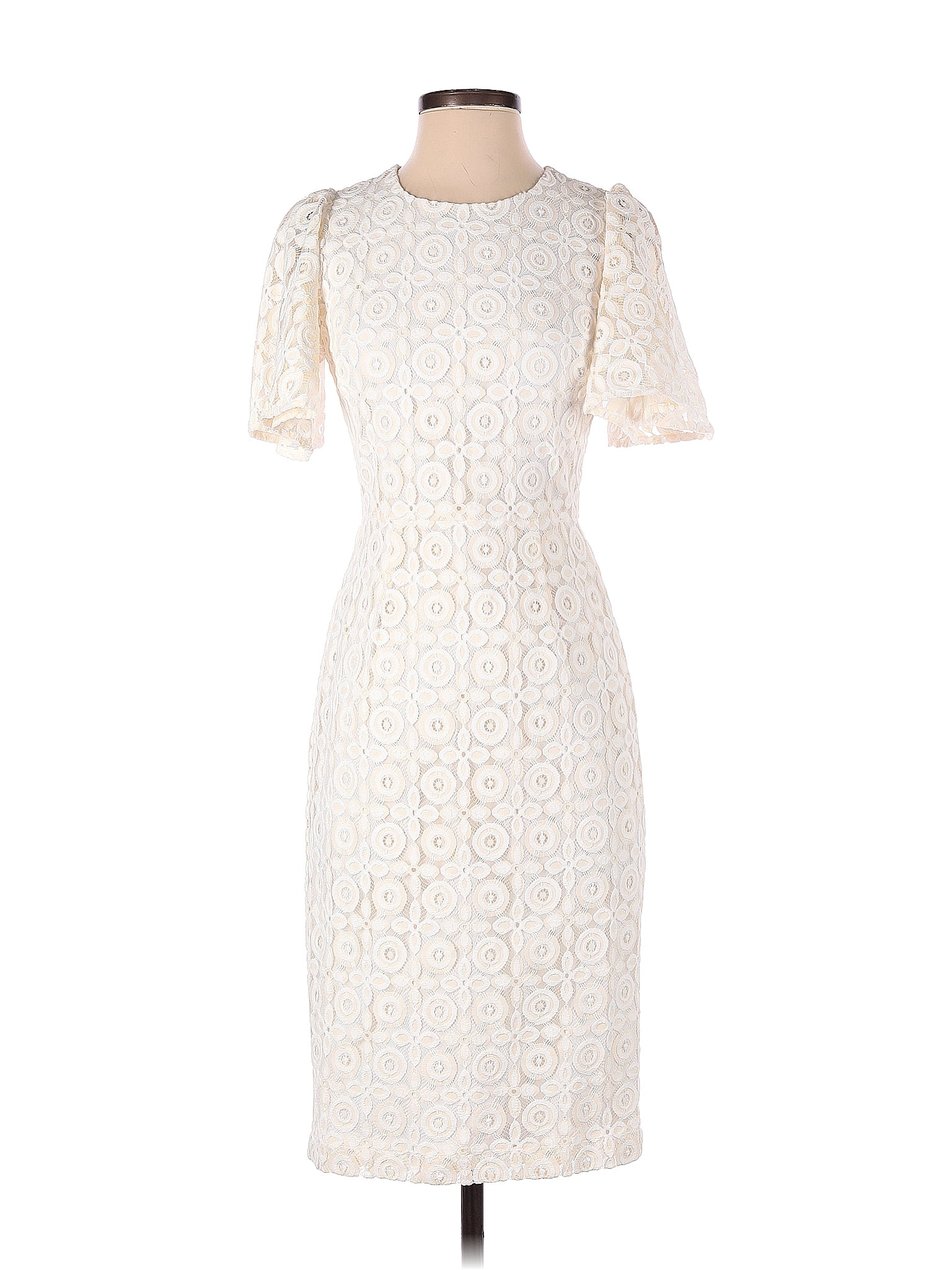 Rachel Parcell Solid White Ivory Cocktail Dress Size XS - 73% off | thredUP