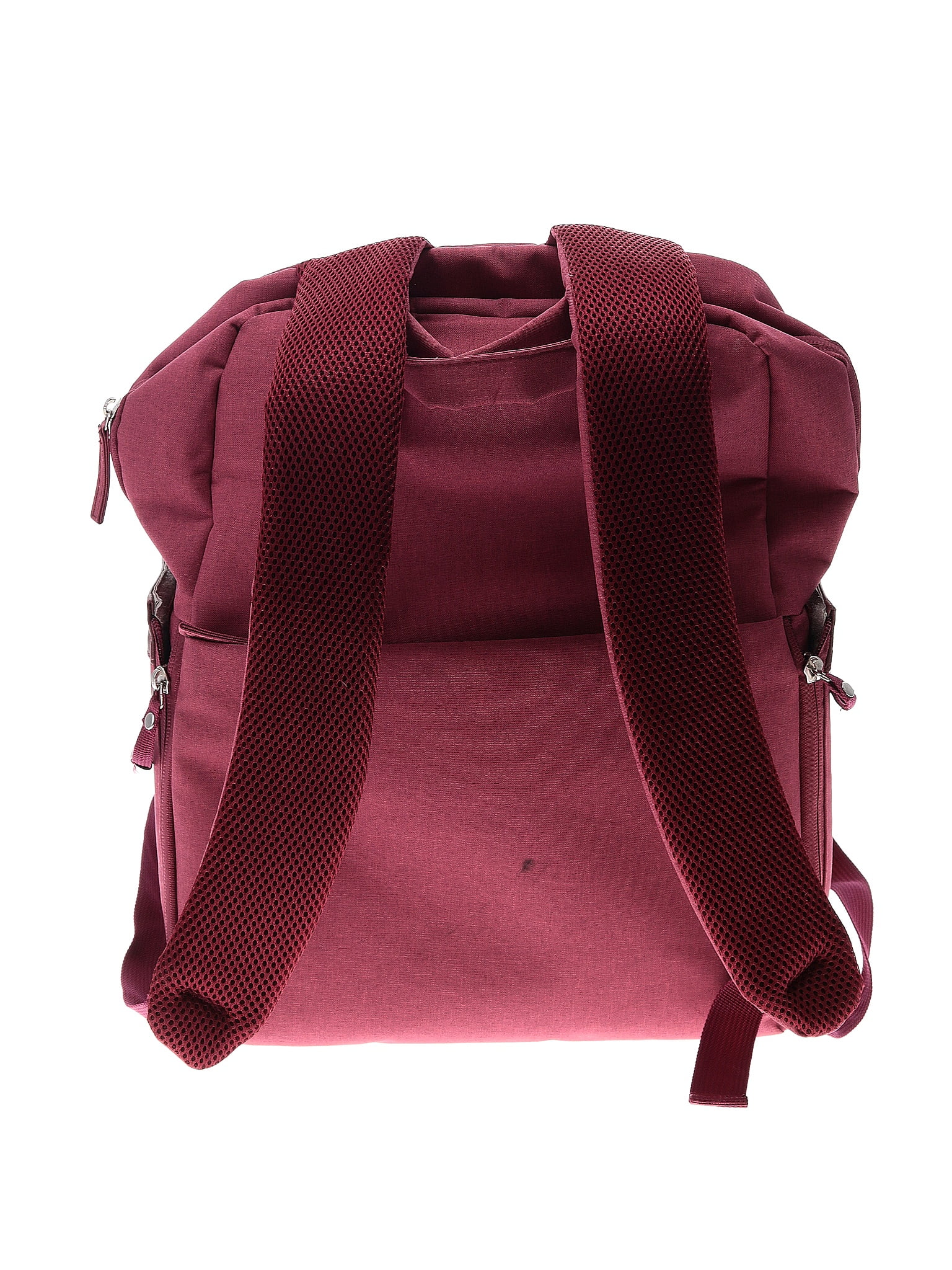 Assorted Brands Solid Maroon Burgundy Backpack One Size - 49% off | thredUP