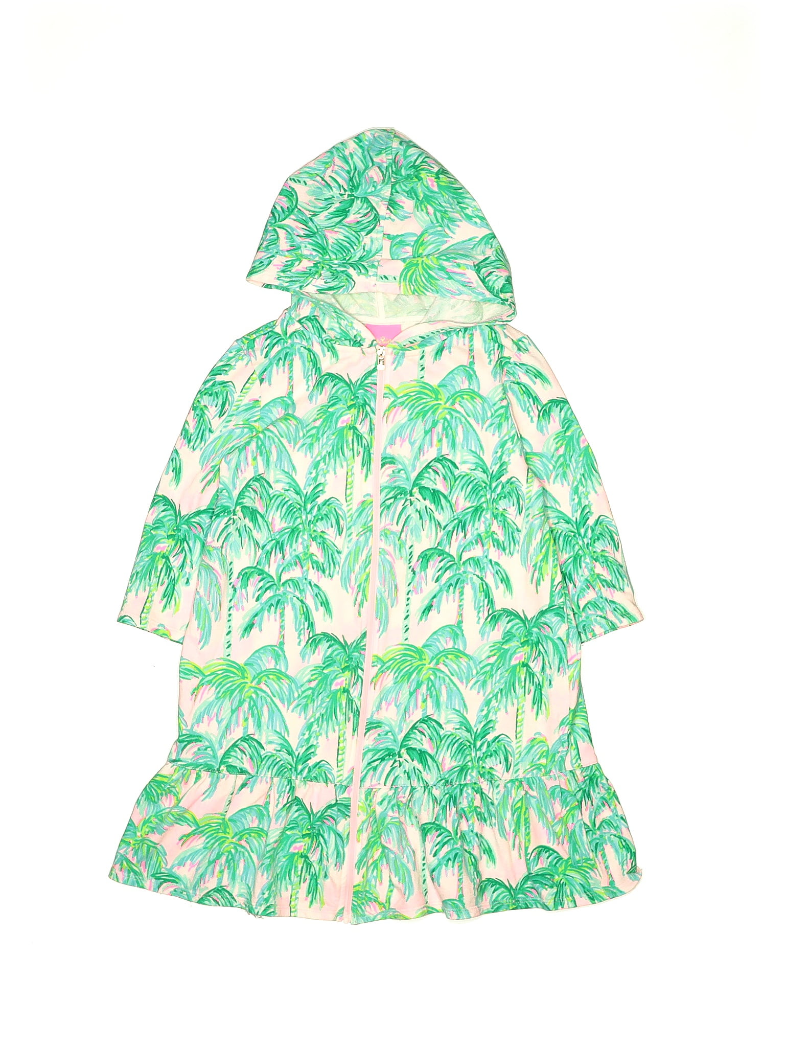 Lilly Pulitzer 100% Cotton Tropical Green Jacket Size 10 - 57% off ...