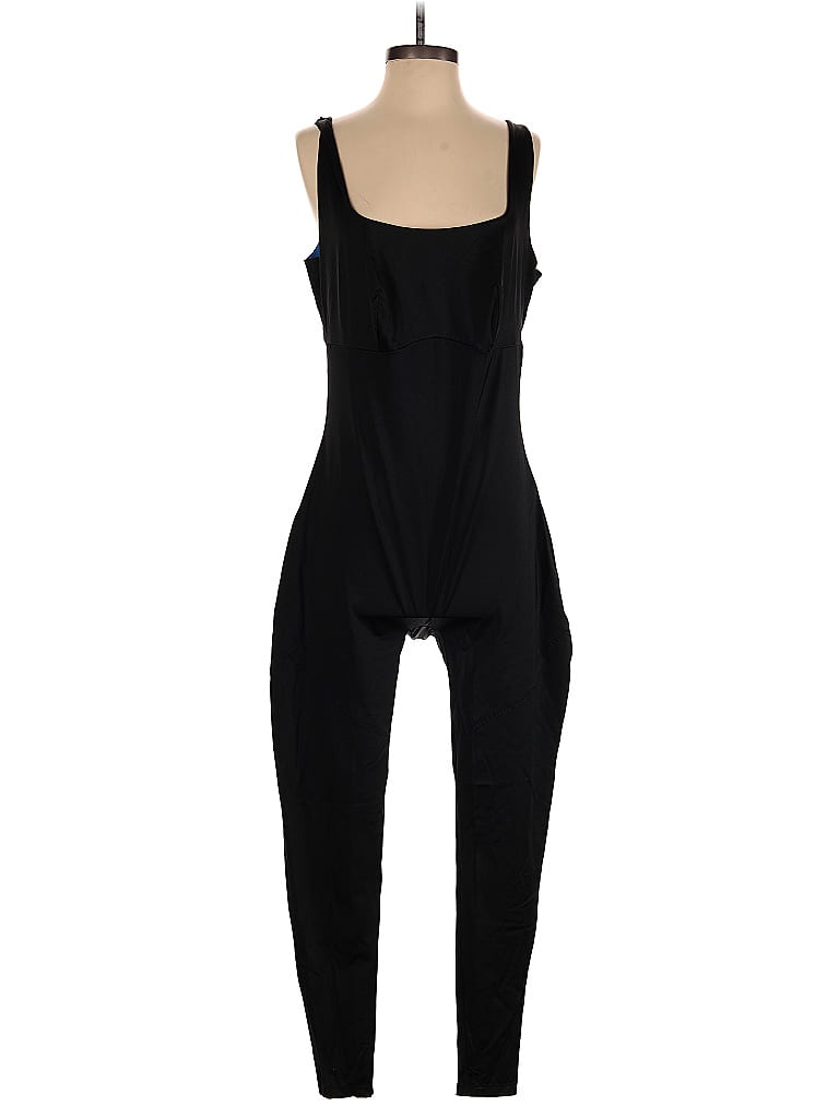 Yitty Solid Black Jumpsuit Size 2X (Plus) - 50% off | thredUP
