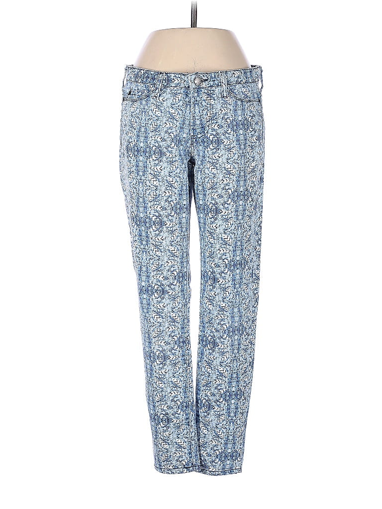 Joe Fresh Jacquard Marled Tortoise Floral Motif Snake Print Acid Wash ...