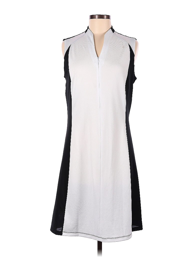 Nivo Sport Color Block White Active Dress Size M - 60% off | ThredUp