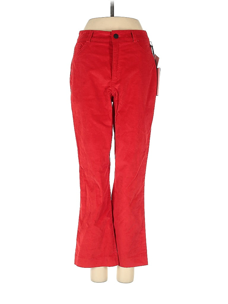 Halogen X Atlantic-Pacific Solid Red Velour Pants Size 0 - 64% off ...