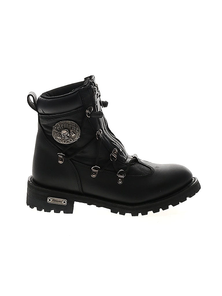 Xelement Solid Black Boots Size 9 - 67% off | thredUP