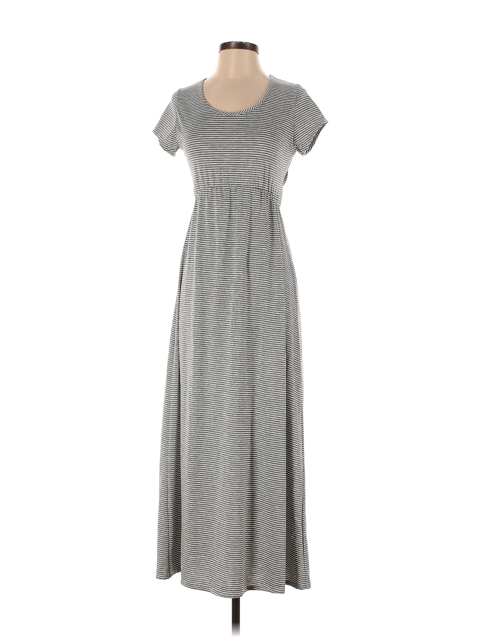 Olivia Rae Multi Color Gray Casual Dress Size M 44 Off Thredup
