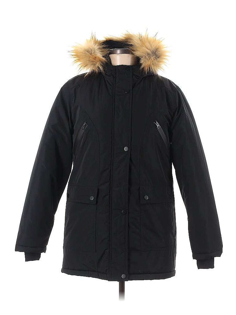 Z-SHOW 100% Polyester Solid Black Snow Jacket Size 14 - 16 - 69% off ...