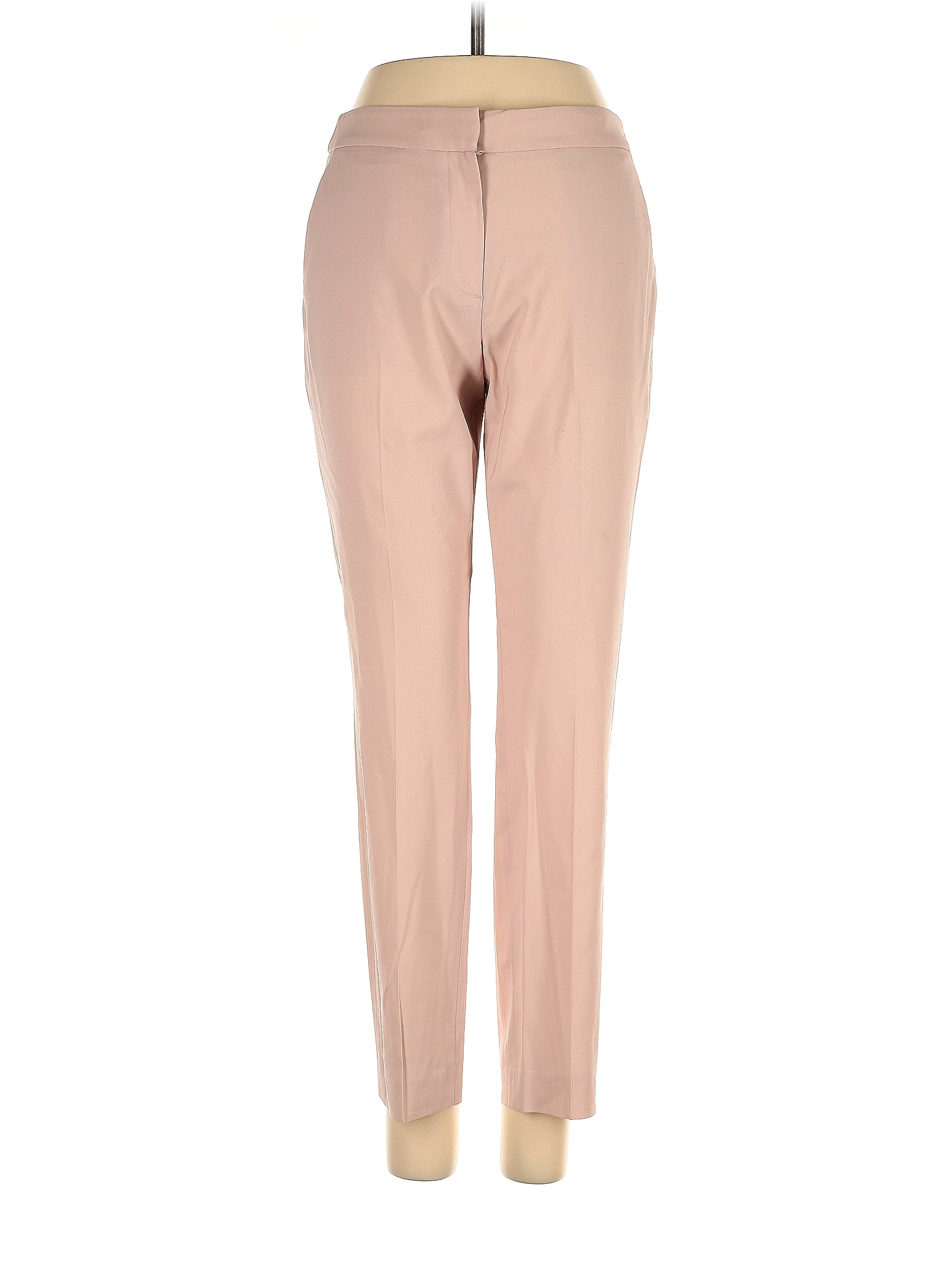 Theory Solid Pink Tan Wool Pants Size 0 - 84% off | thredUP