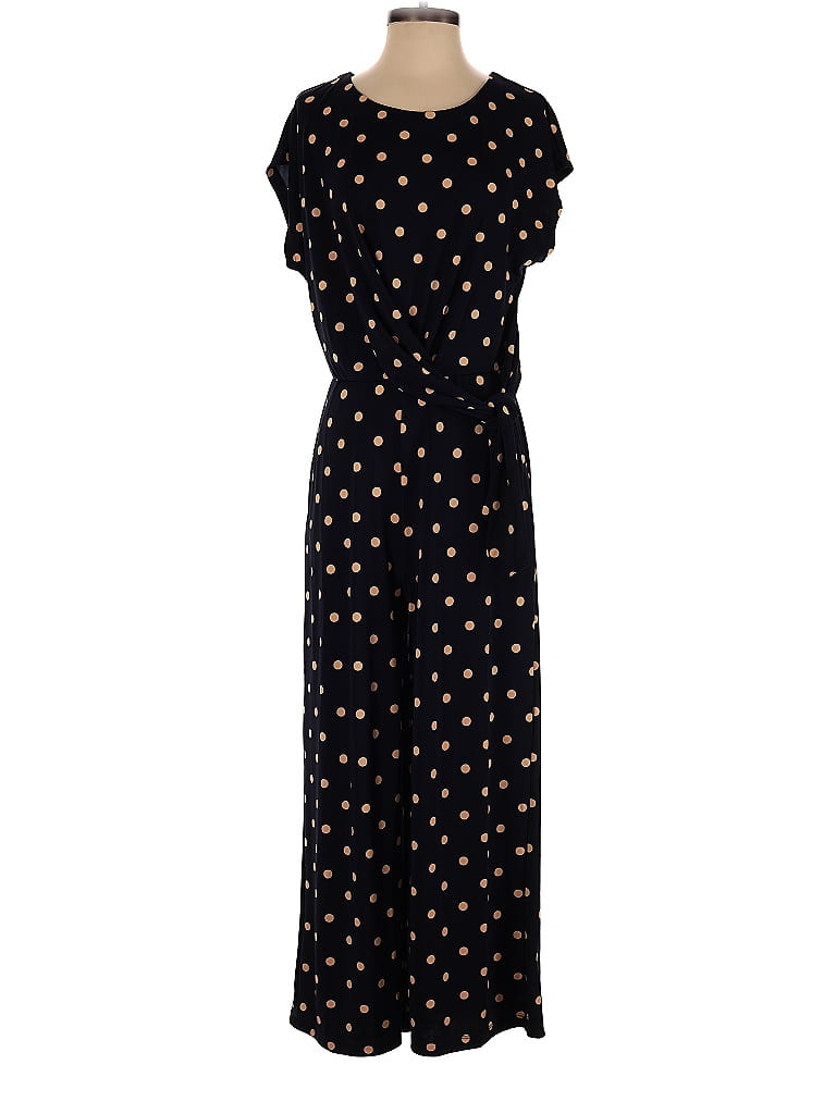 Banana Republic Polka Dots Black Jumpsuit Size S 69 Off Thredup