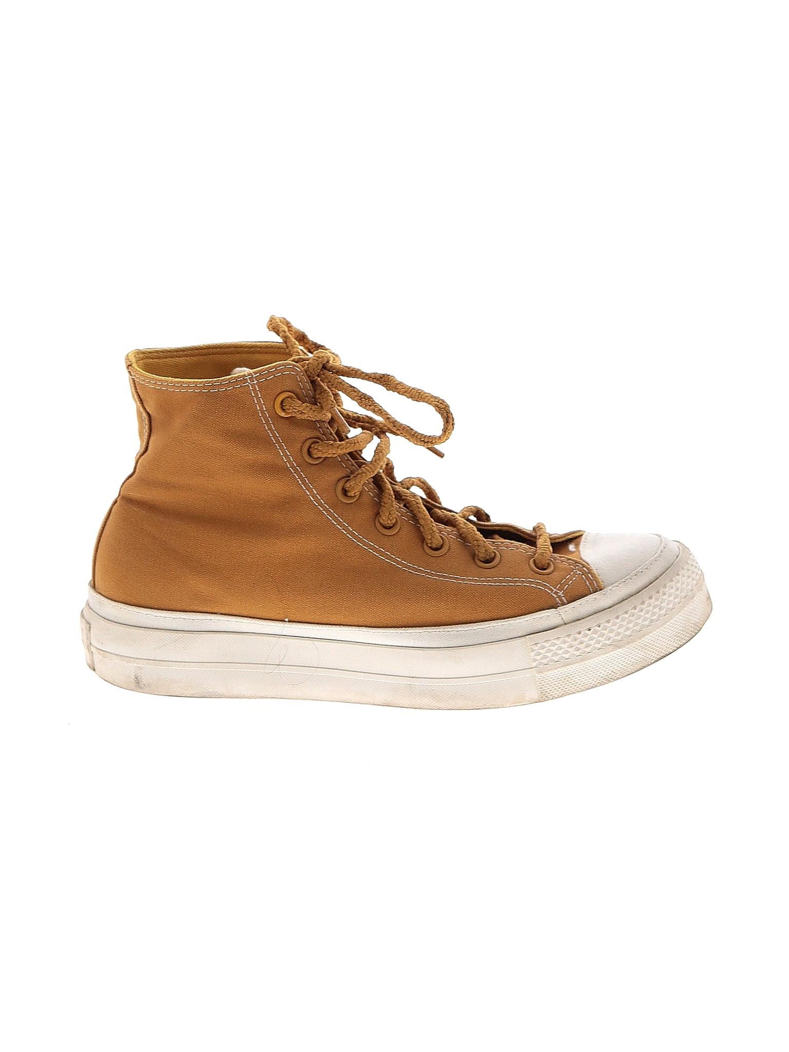 Converse Solid Brown Tan Sneakers Size 9 1/2 - 81% off | thredUP