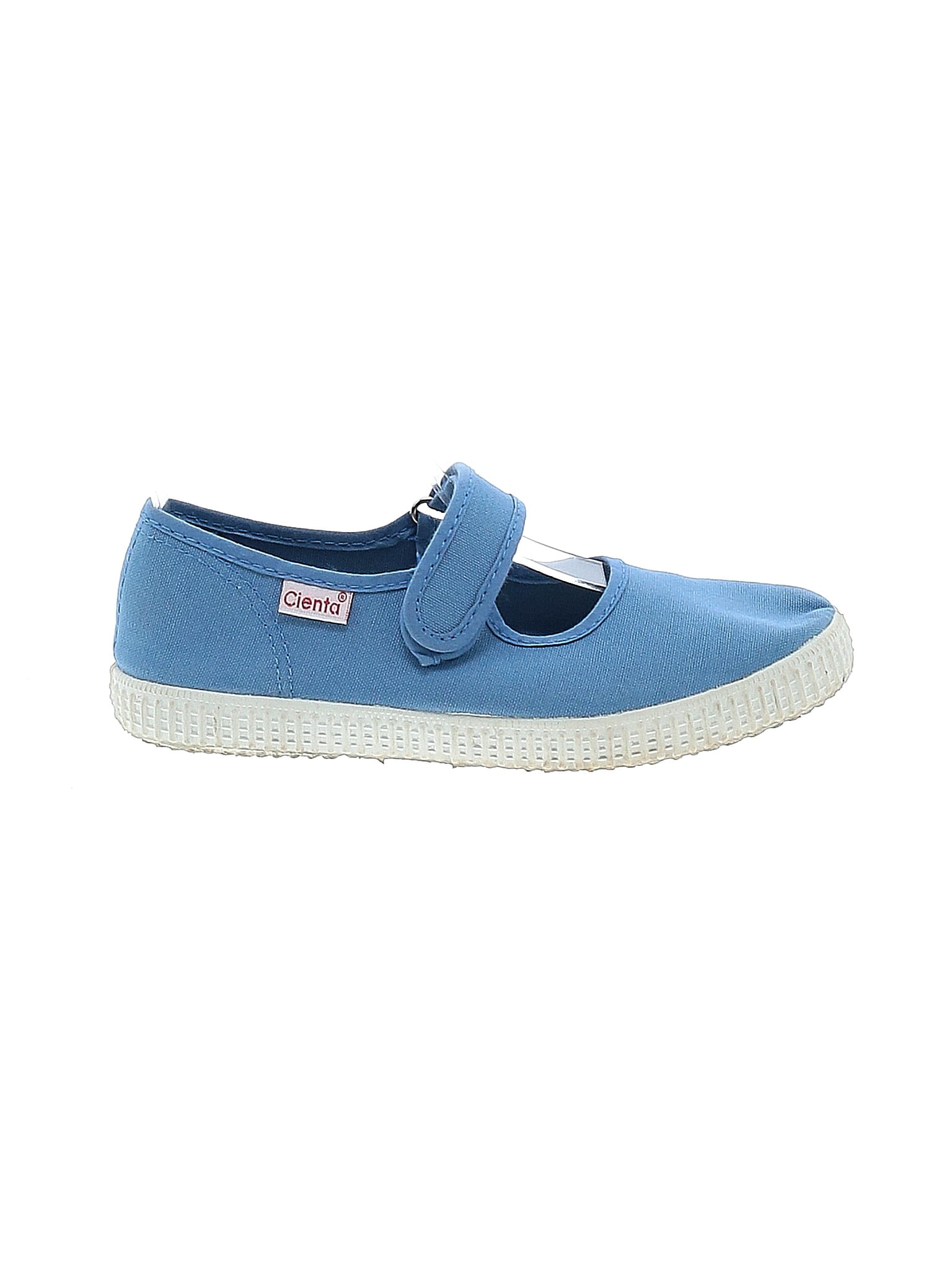 Cienta Color Block Solid Blue Flats Size 32 (EU) - 48% off | thredUP