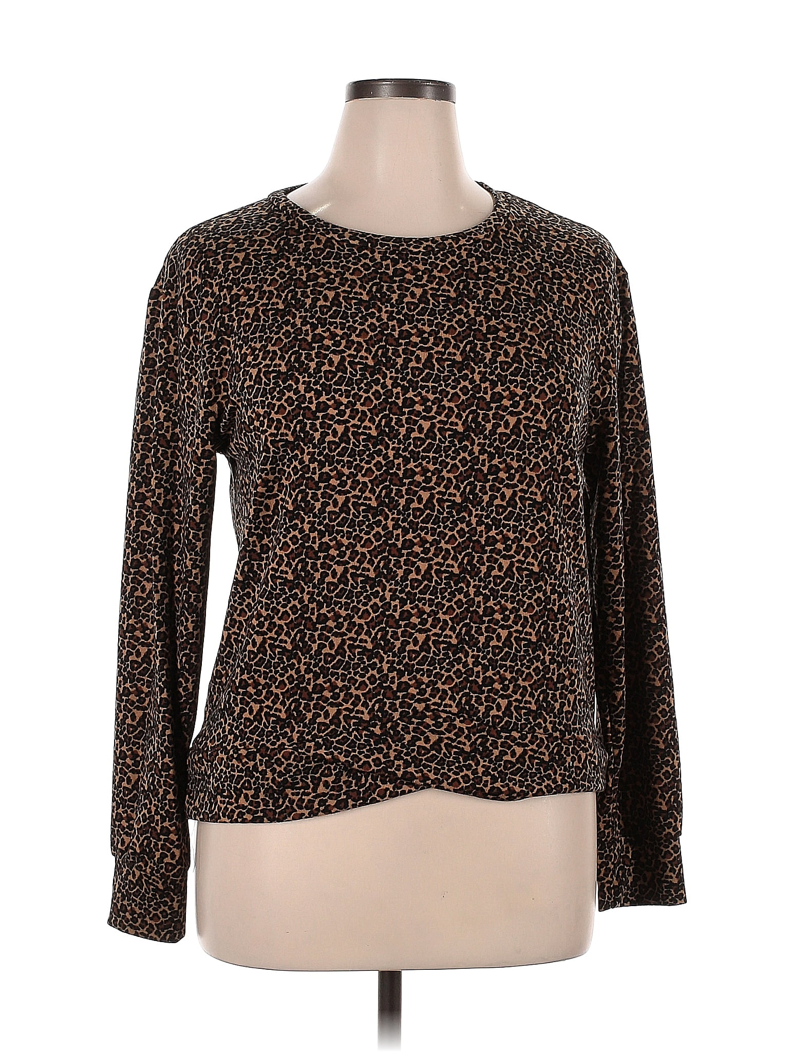 YMI Brown Sweatshirt Size 1X (Plus) - 76% off | ThredUp