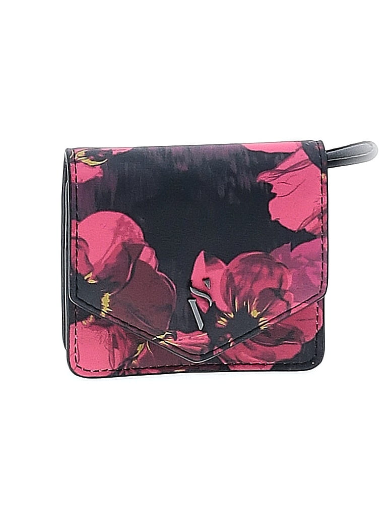 Victoria's Secret Floral Graphic Black Pink Wallet One Size - 66% off ...