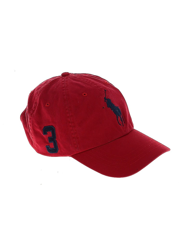 Polo by Ralph Lauren Red Baseball Cap One Size - 59% off | ThredUp