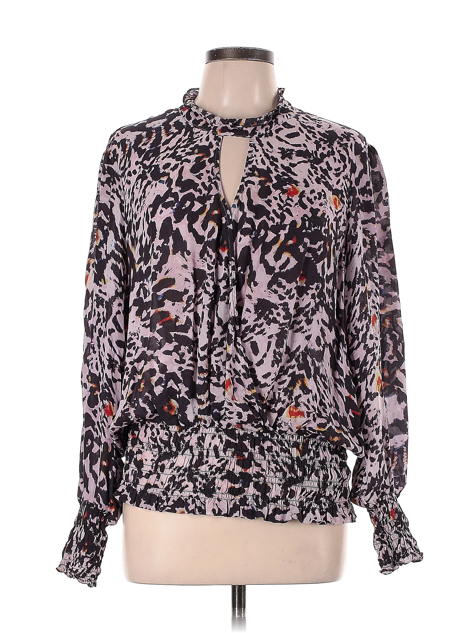 Parker Multi Color Purple Sammi Blouse Size XXL - 80% off | ThredUp
