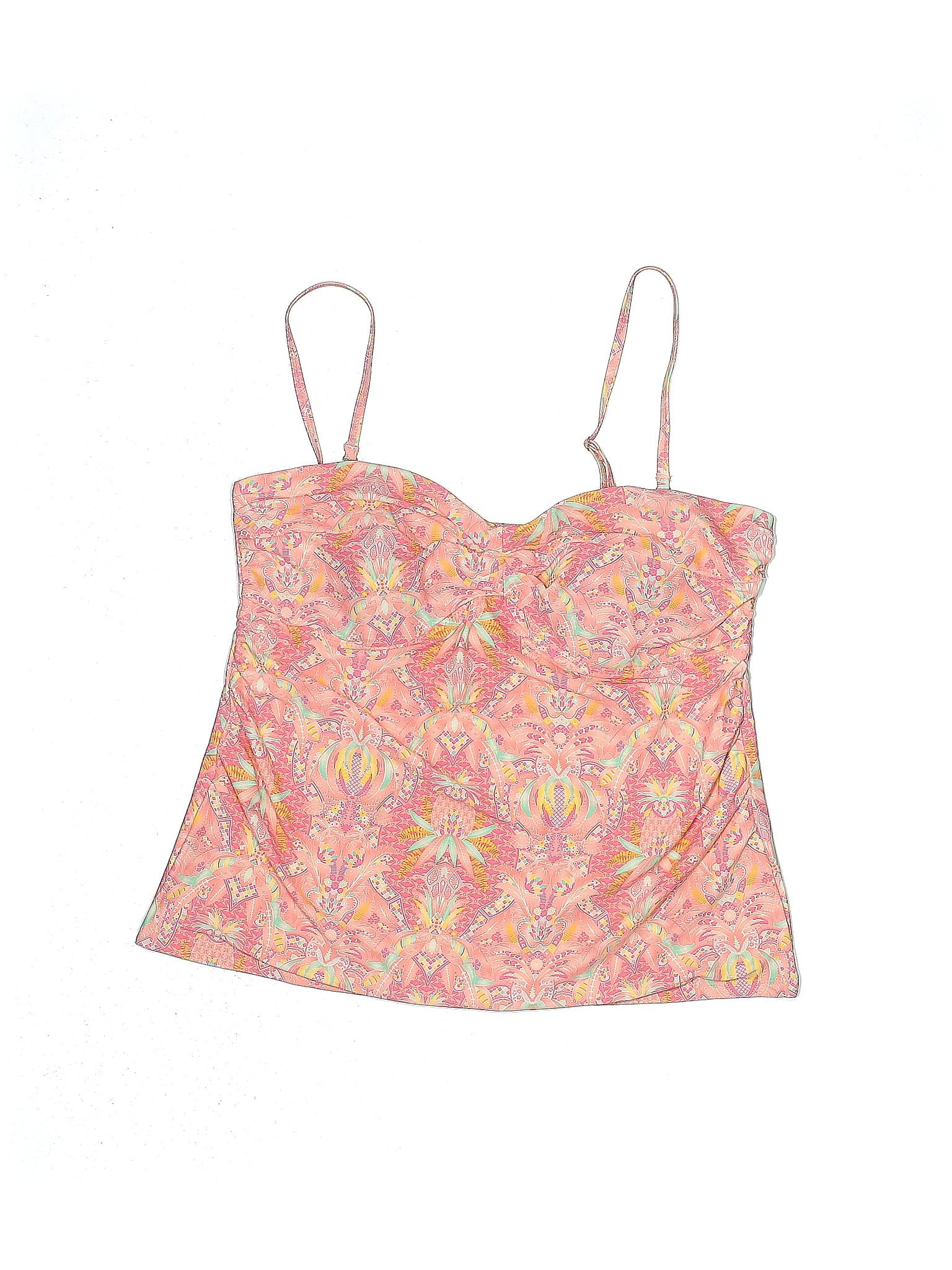 Cabana Life X Talbots Multi Color Pink Swimsuit Top Size XL - 70% off ...