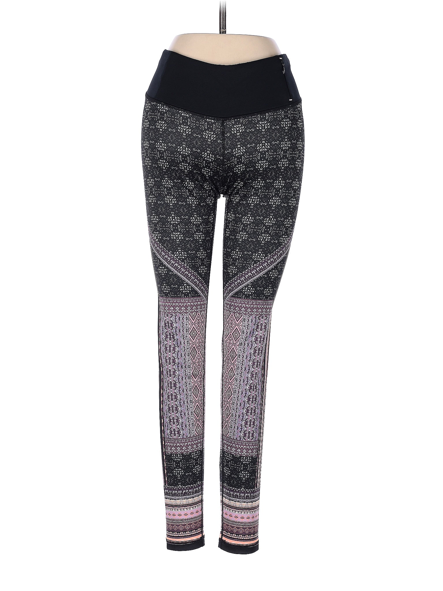 Calia by Carrie Underwood Multi Color Black Leggings Size XS - 62% off ...