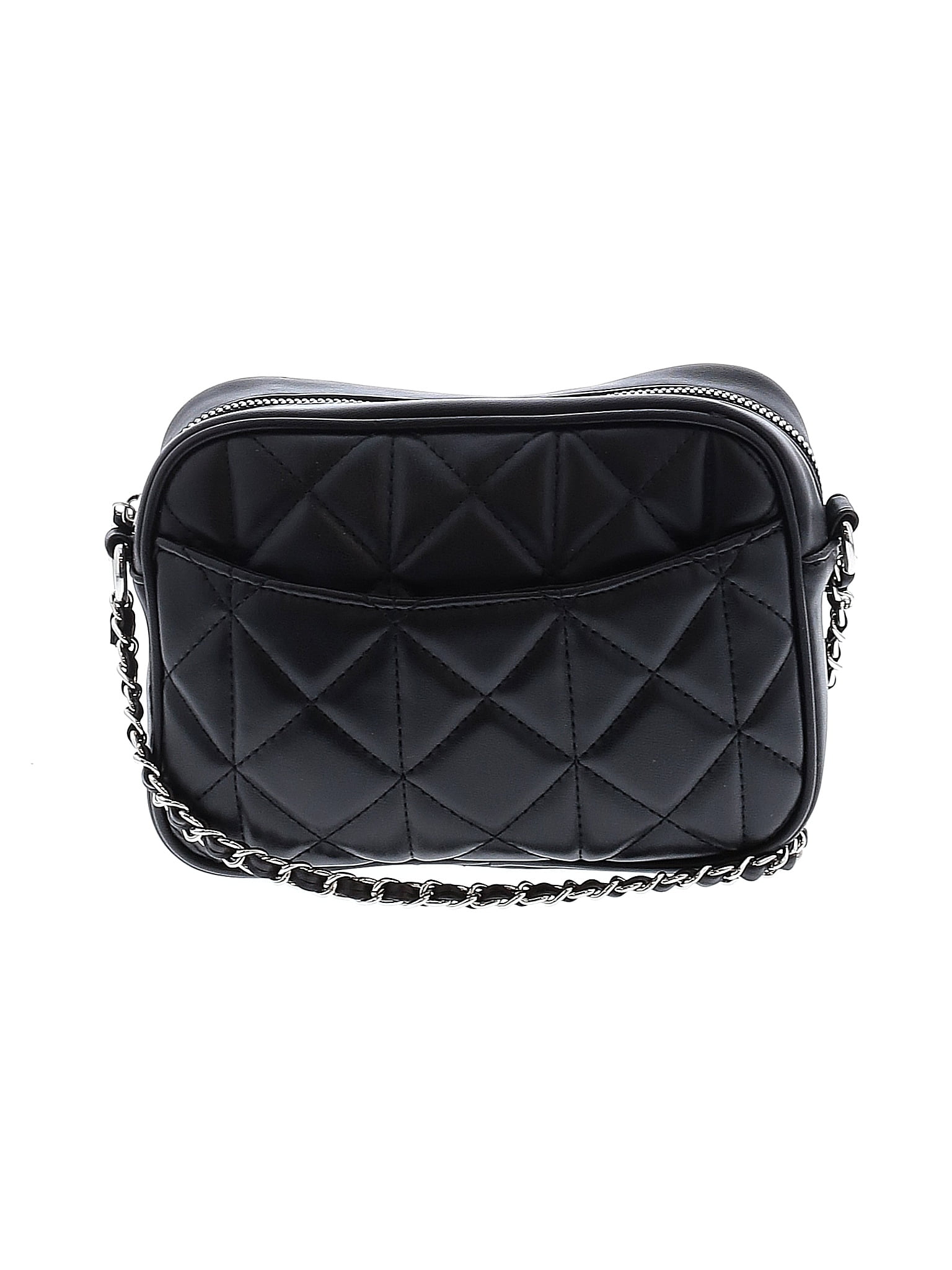 Forever 21 100% Pvc Solid Black Crossbody Bag One Size - 44% off | thredUP