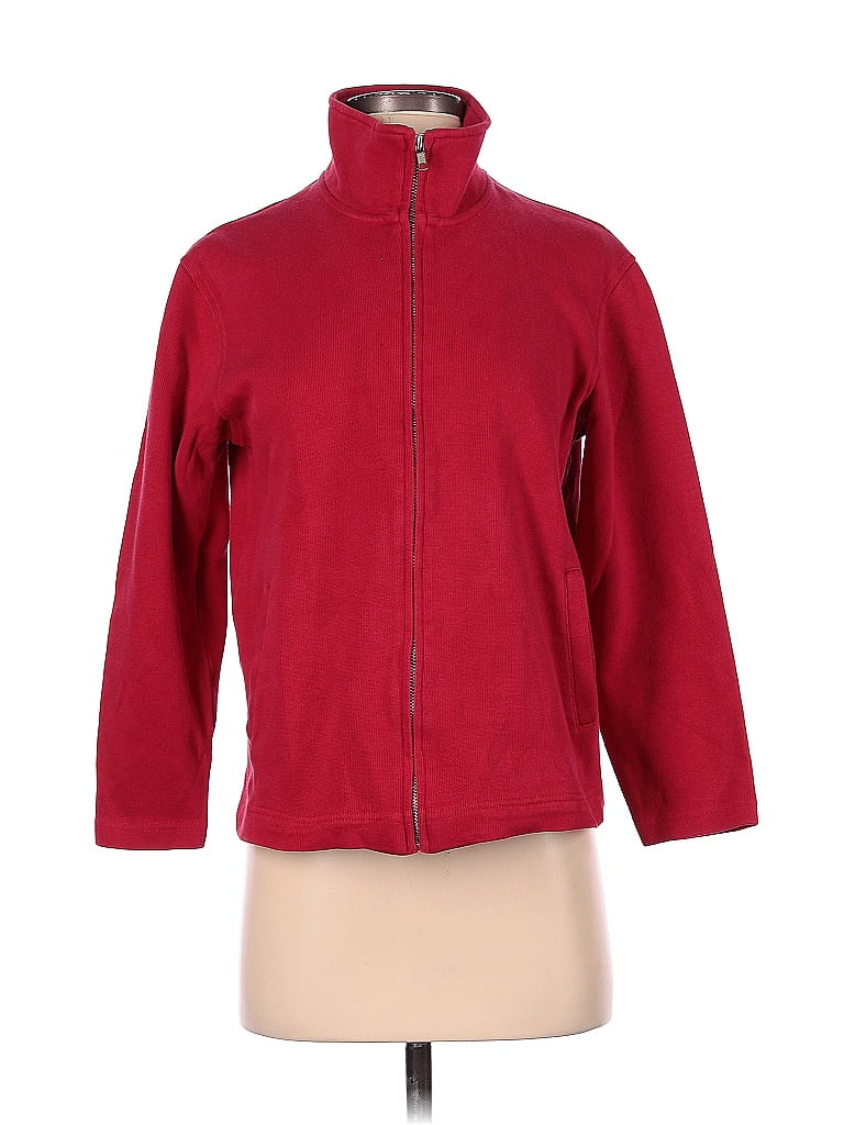 Talbots 100% Cotton Red Jacket Size S - 79% off | ThredUp