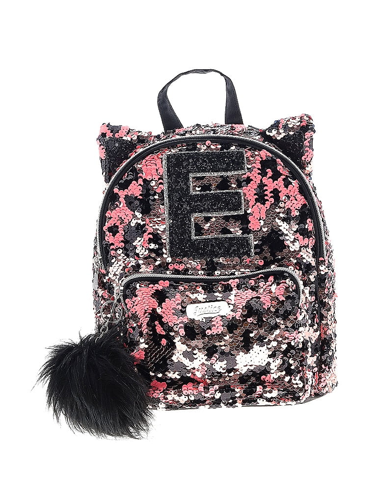 Justice Floral Black Pink Backpack One Size (Kids) - 53% off | thredUP