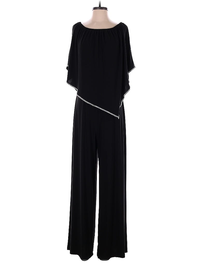MSK Solid Black Jumpsuit Size M - 53% off | thredUP