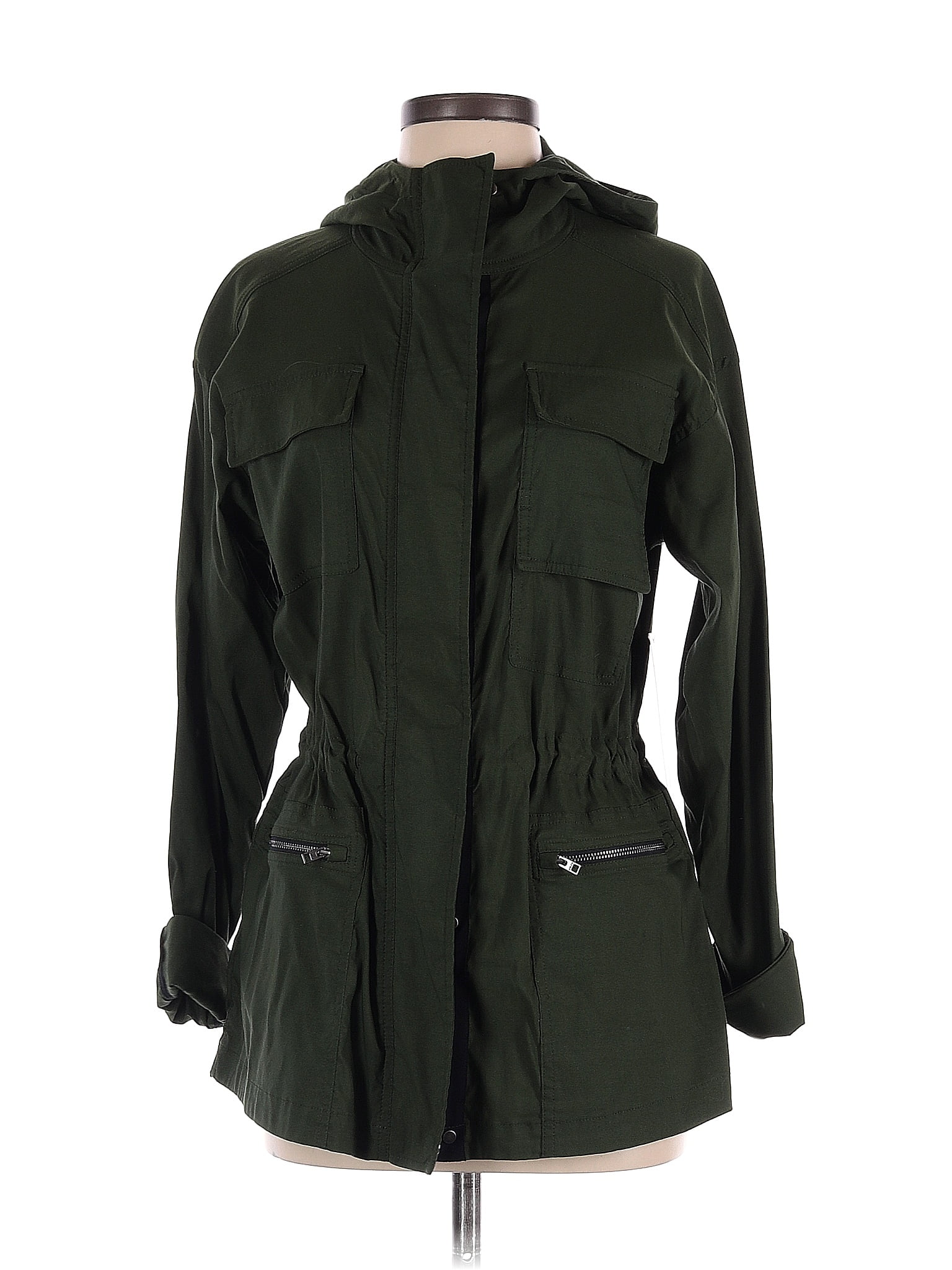 Athleta Solid Green Jacket Size XS - 59% off | thredUP