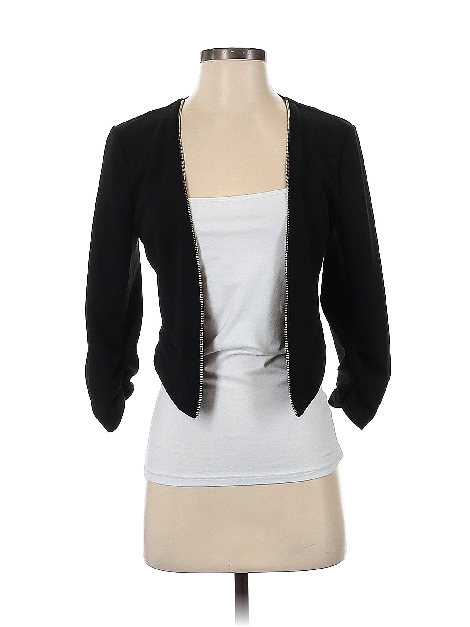 GBG Los Angeles Solid Black Jacket Size XS - 62% off | thredUP