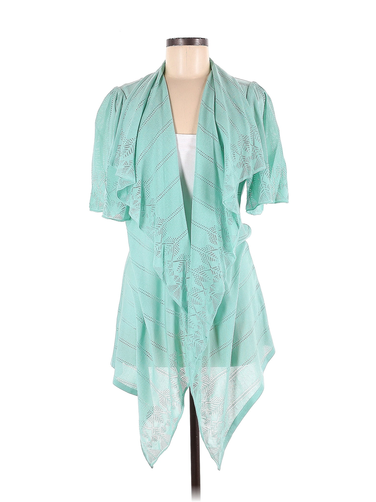 misook Blue Teal Kimono Size M - 79% off | thredUP