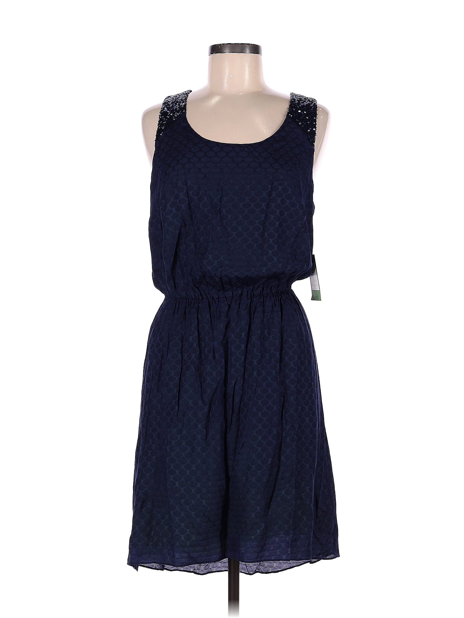 Lilly Pulitzer Solid Navy Blue Casual Dress Size M 71 Off Thredup