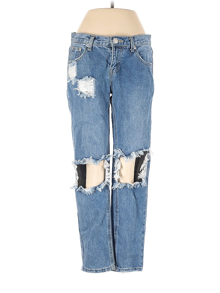 by the way. 100% Cotton Solid Blue Jeans 24 Waist - 67% off | thredUP