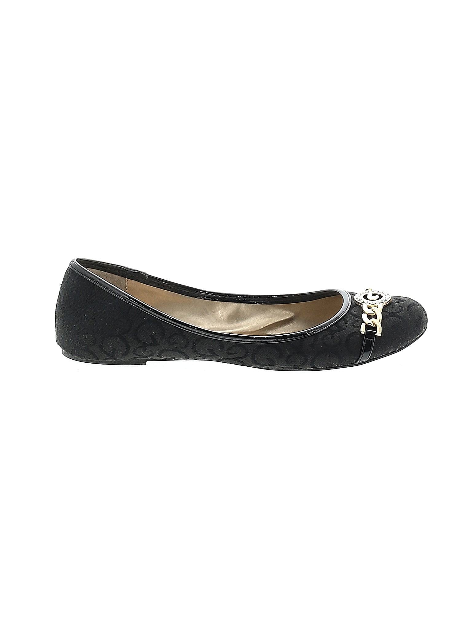 G by GUESS Solid Black Flats Size 8 1/2 - 51% off | thredUP
