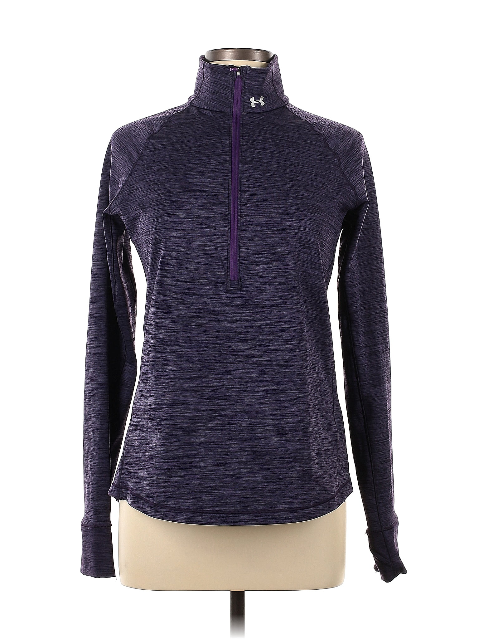 Under Armour Color Block Purple Track Jacket Size L - 52% off | thredUP