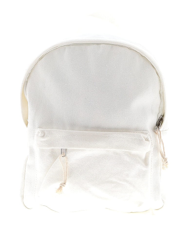 Assorted Brands Solid White Backpack One Size - 30% off | thredUP