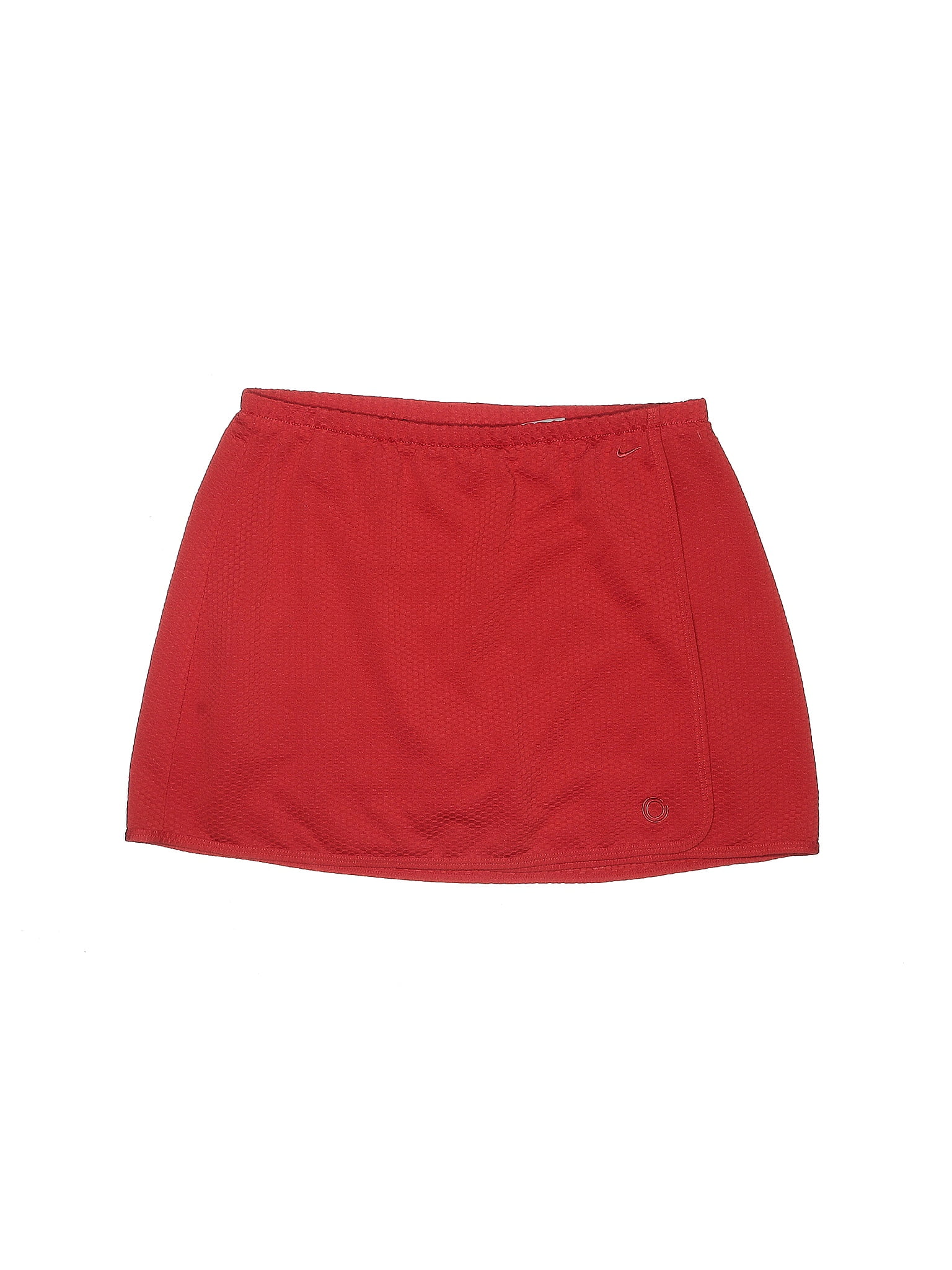 Nike 100% Polyester Solid Red Active Skort Size M - 39% off | thredUP