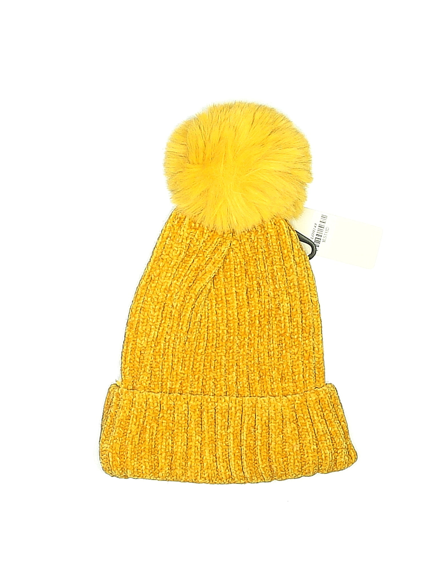 Love Of Fashion Solid Yellow Beanie One Size - 44% off | thredUP