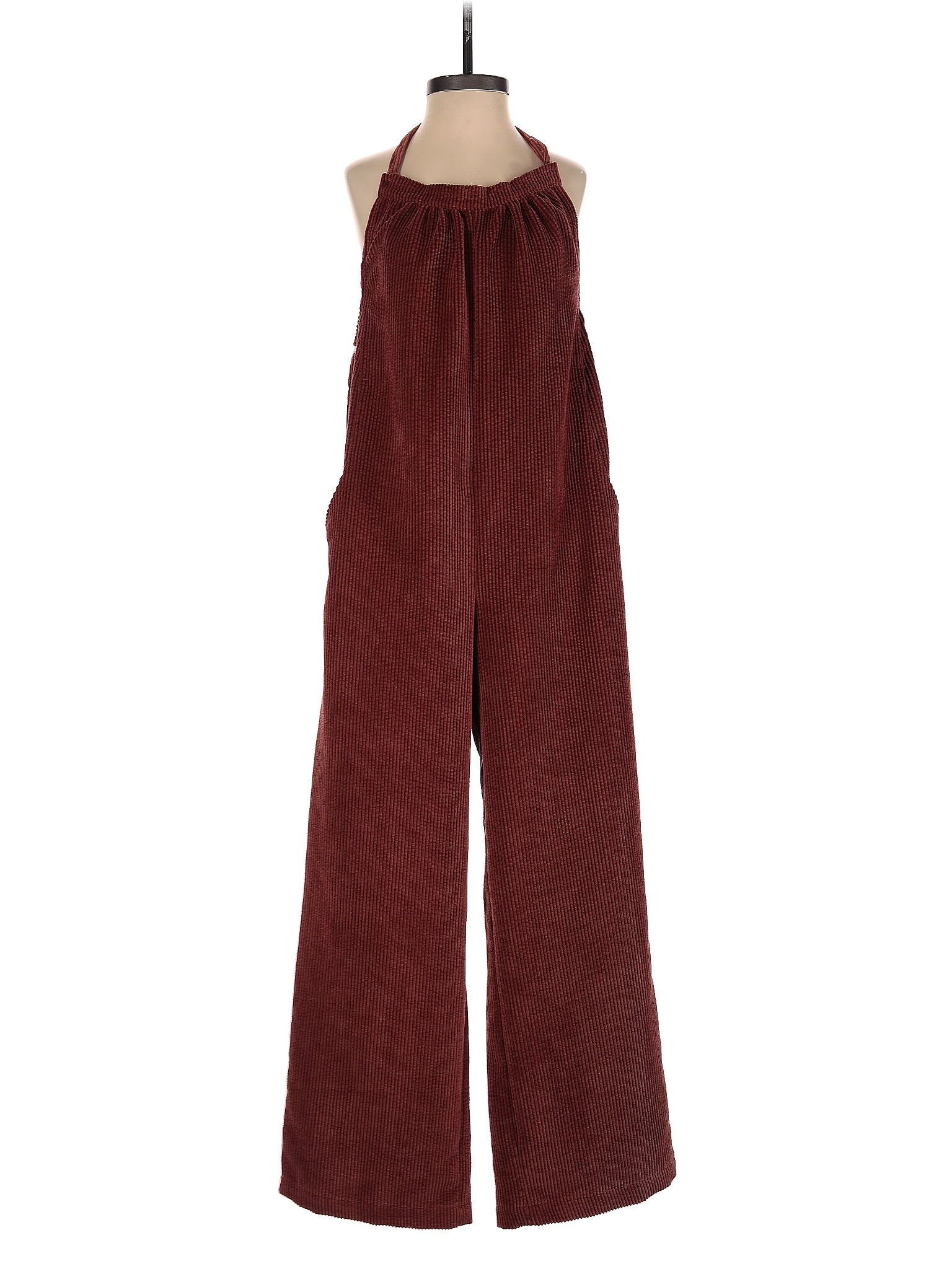 BDG Solid Maroon Burgundy Overalls Size XS - 41% off | thredUP