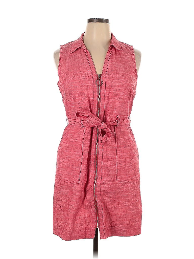 Sharagano Red Casual Dress Size 14 - 64% off | thredUP