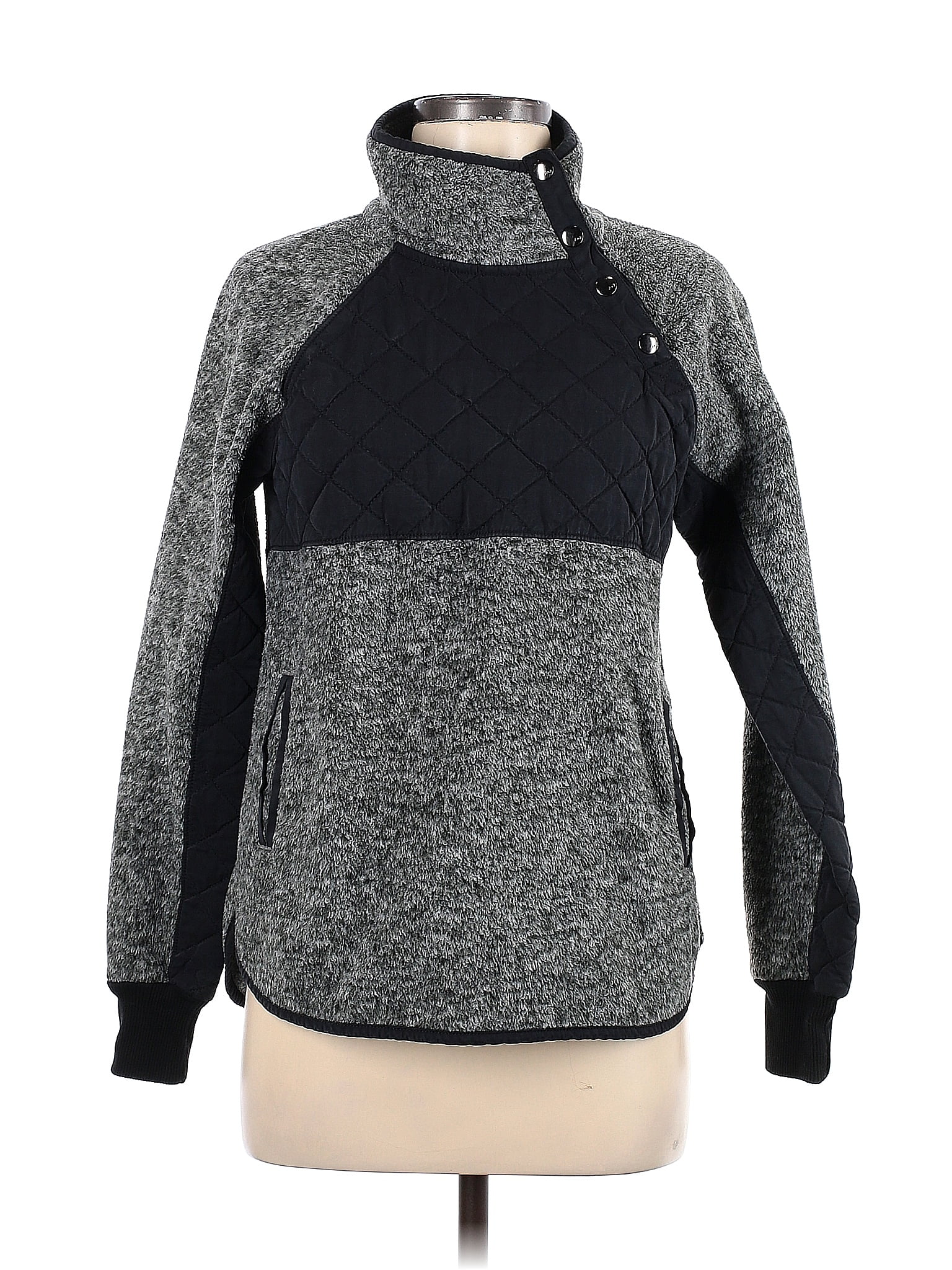 Abercrombie & Fitch 100% Polyester Gray Track Jacket Size XS - 59% off ...