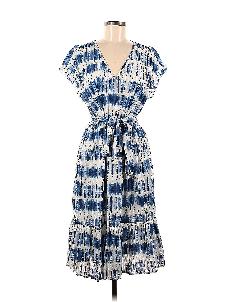 Gap Tie Dye Multi Color Blue Casual Dress Size L Tall 64 Off Thredup