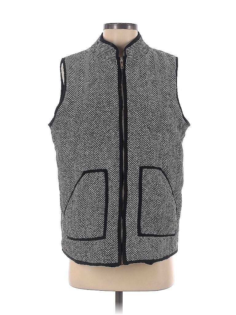 Assorted Brands 100% Polyester Gray Vest Size 2X (Plus) - 56% off | ThredUp